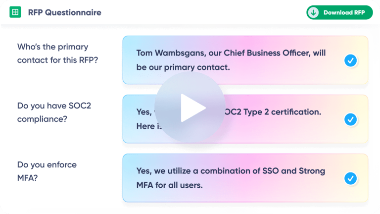 AI RFP Automation to Win Deals Faster - 1up.ai
