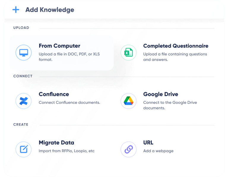 AI RFP Automation to Win Deals Faster - 1up.ai