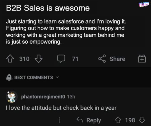 200+ Sales Memes to Help You Crush Quota - 1up.ai