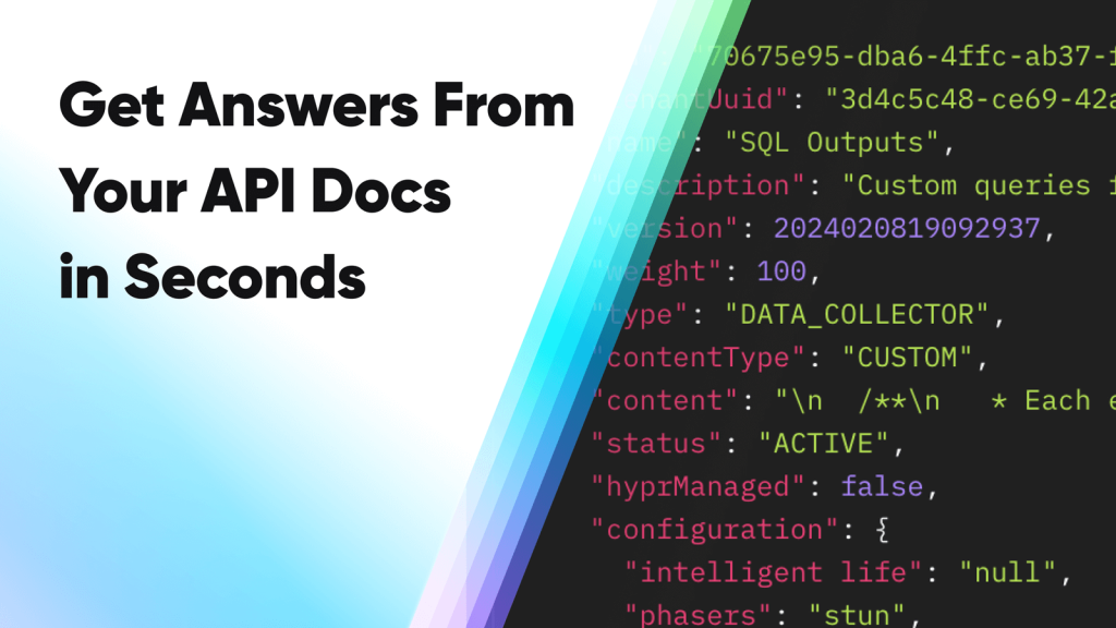How to Generate Answers from API Documentation - 1up.ai