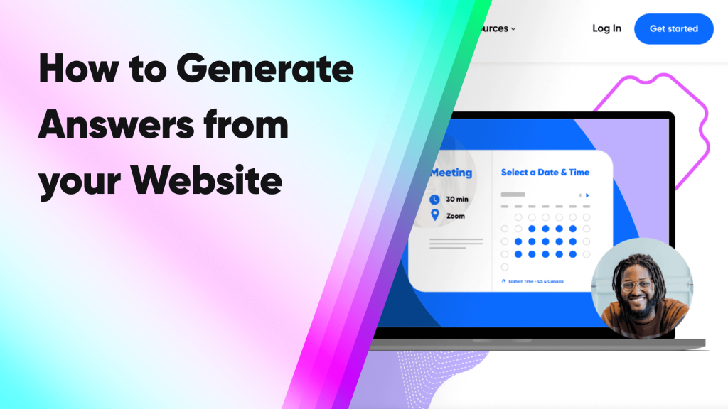 How to Generate Answers from your Website - 1up.ai