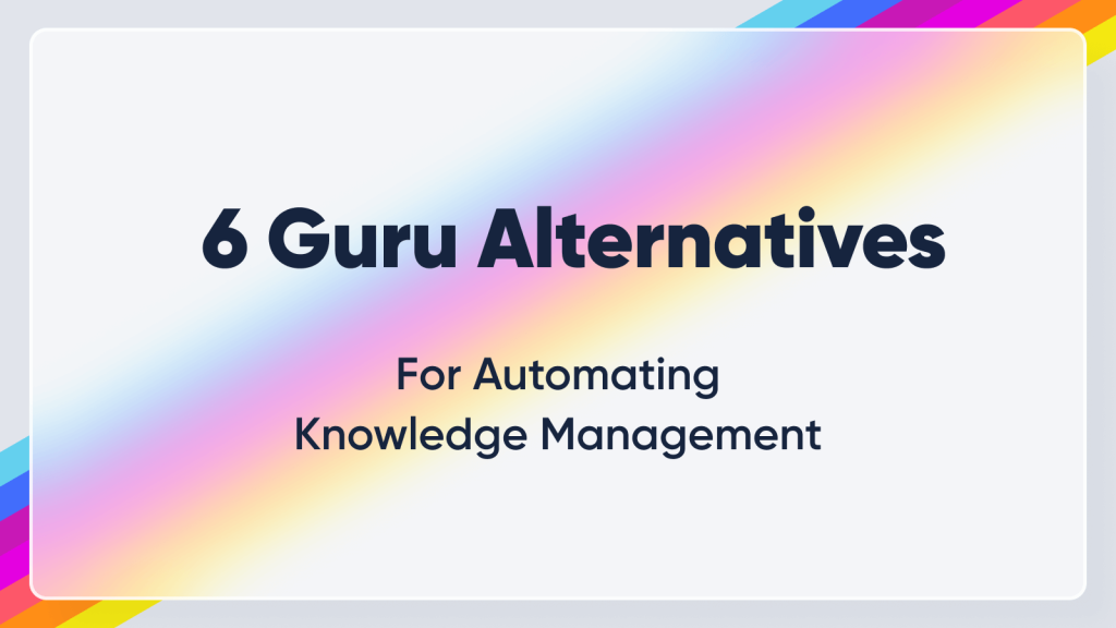 Guru Alternatives: 6 Best Picks for 2025