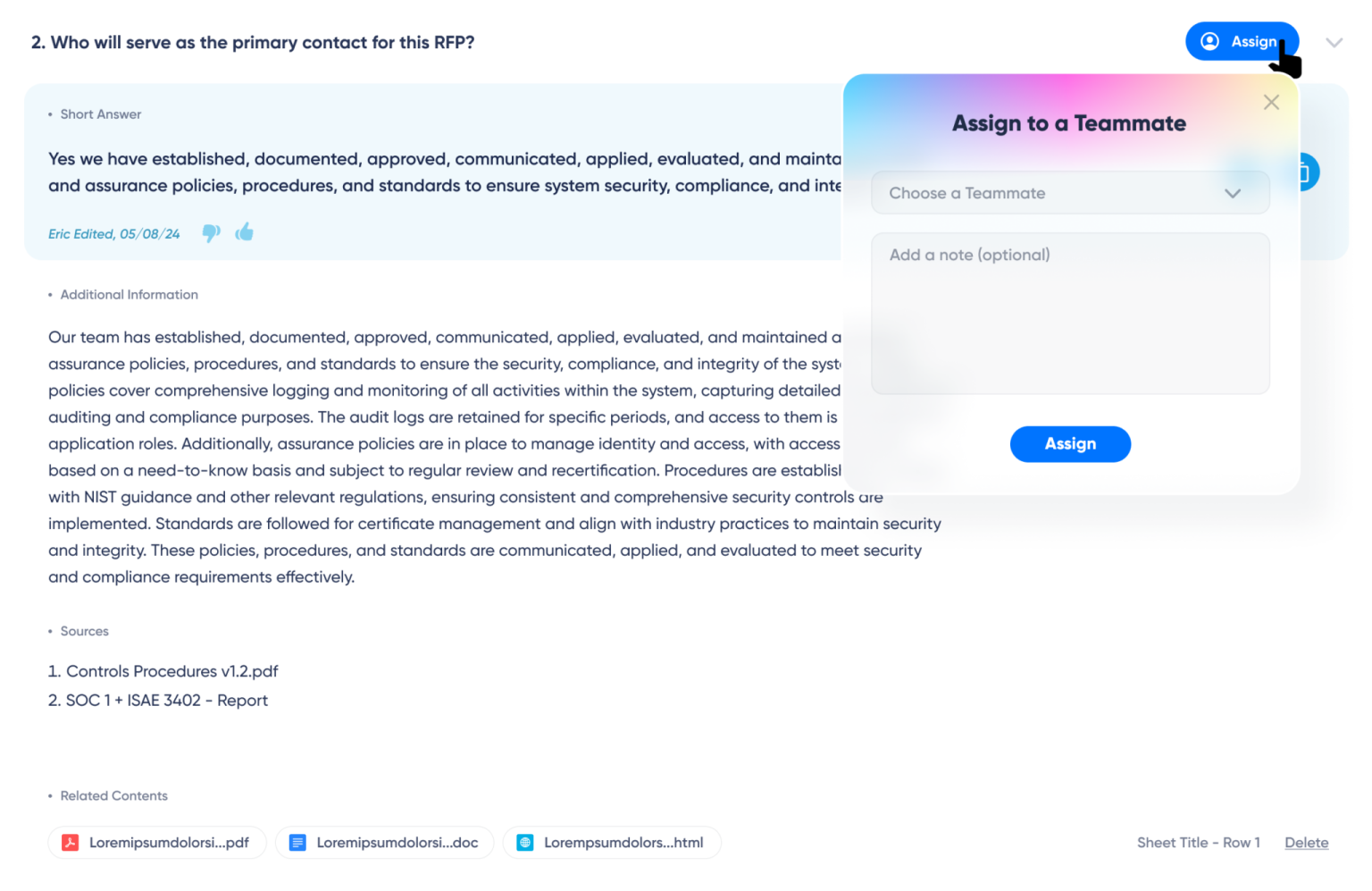 RFP Analysis and LLMs: How AI Changed the Game