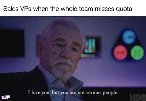 200+ Sales Memes to Help You Crush Quota - 1up.ai